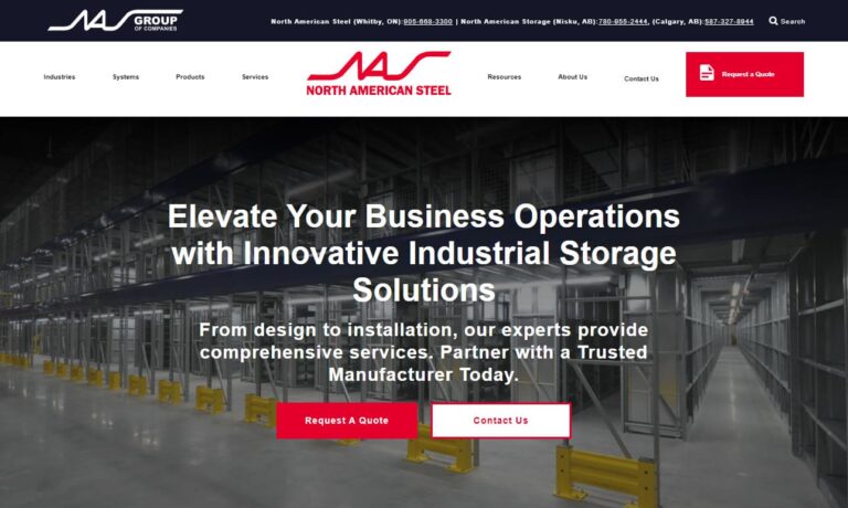 North American Steel | Storage Rack